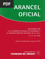 Arancel Notarial Oficial (Actualizado A Noviembre de 2024) | PDF ...