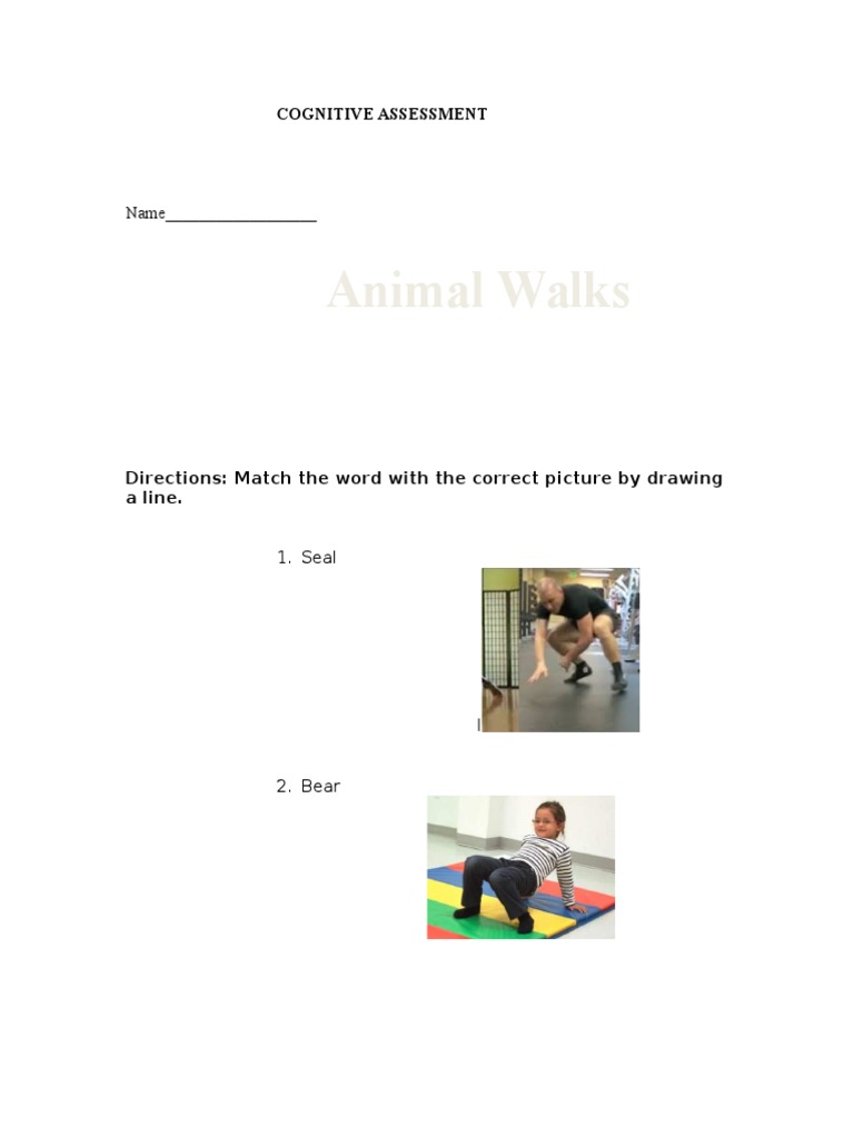 Cognitive Assessment | PDF | Language Arts & Discipline | Self-Improvement