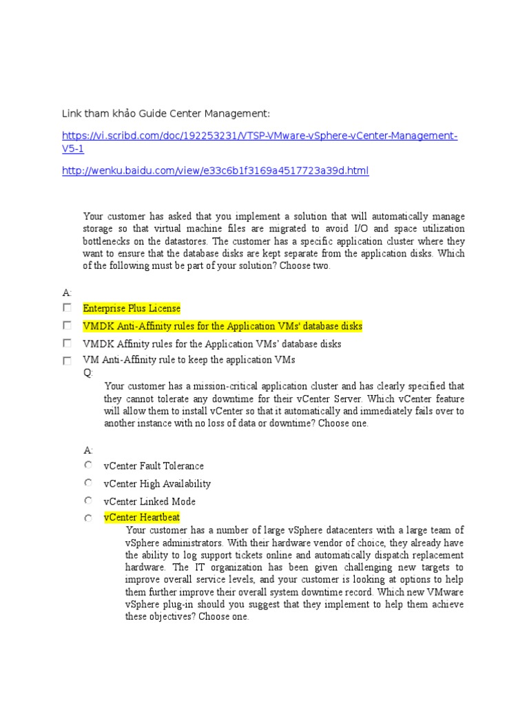 Guide Center Managment | PDF | Replication (Computing) | Virtual Machine