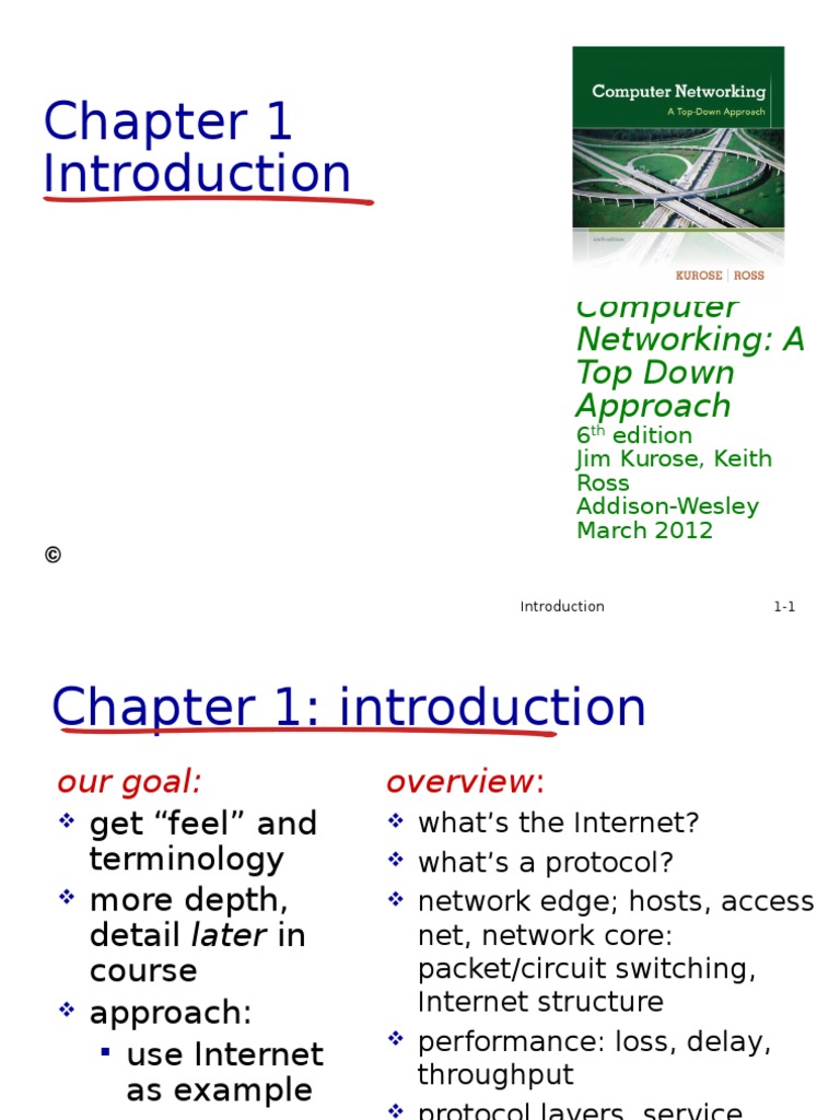 Computer Networking: A Top Down Approach: 6 Edition Jim Kurose, Keith Ross Addison-Wesley March ...