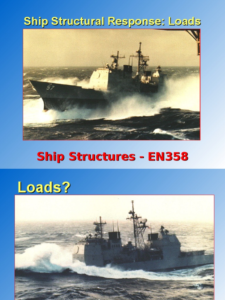 Ship Structural Response To Loads | PDF | Structural Load | Explosion