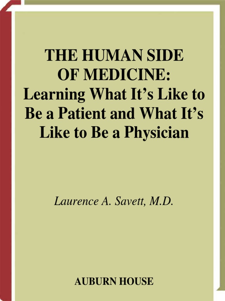 The Human Side of Medicine | PDF | Physician | Medicine