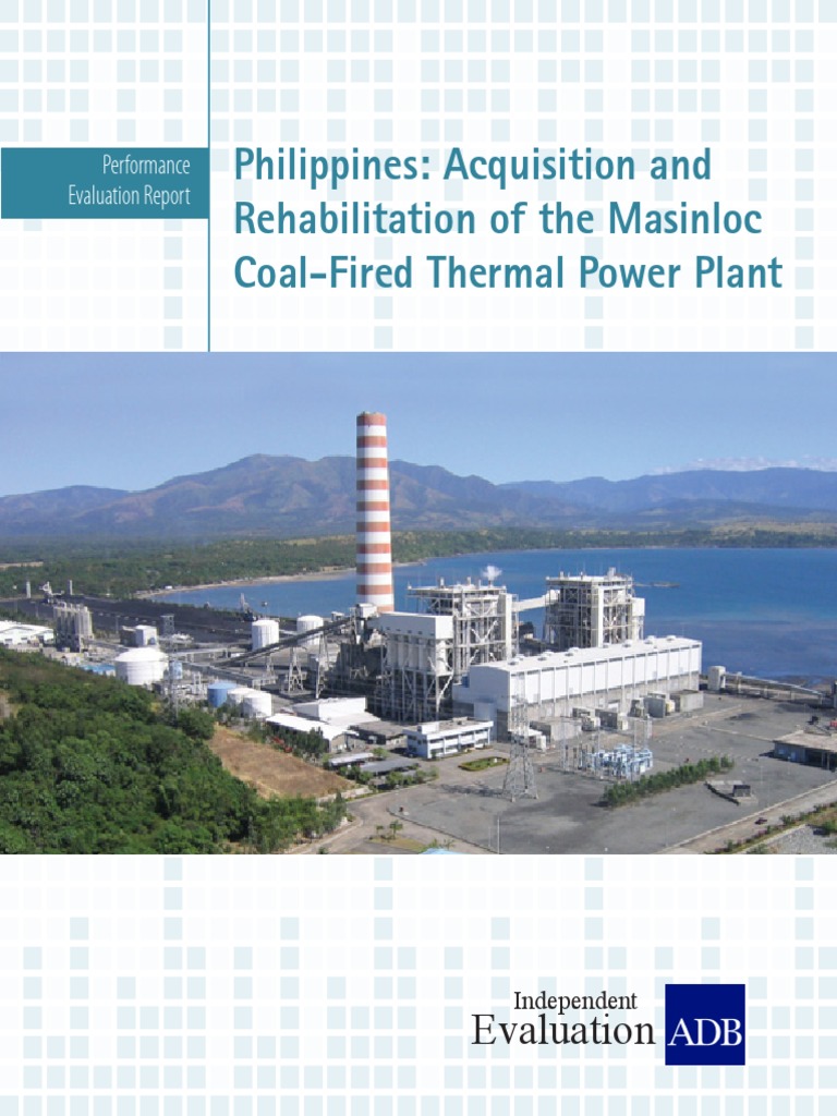 Philippines Acquisition And Rehabilitation Of The Masinloc Coal Fired