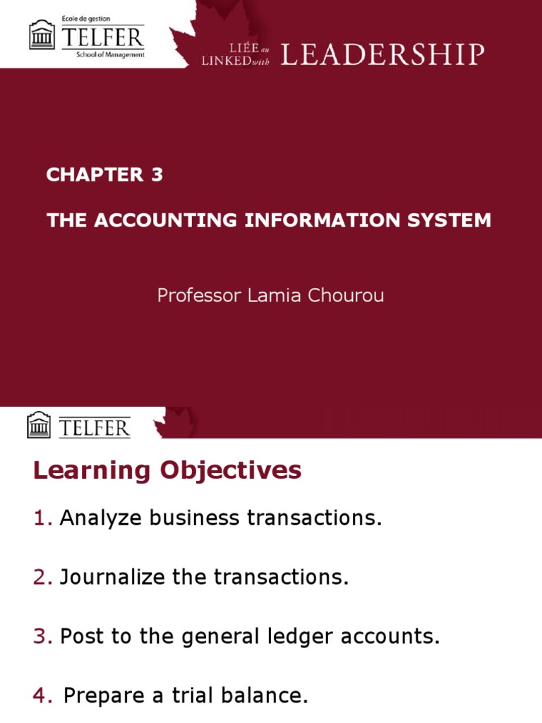 Financial Accounting Chapter 3 | PDF | Debits And Credits | Financial ...