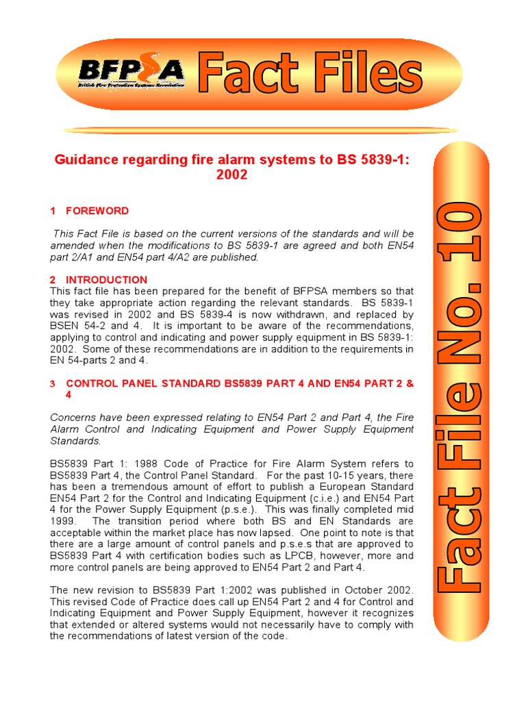 BS & en 54 | PDF | Power Supply | Cable