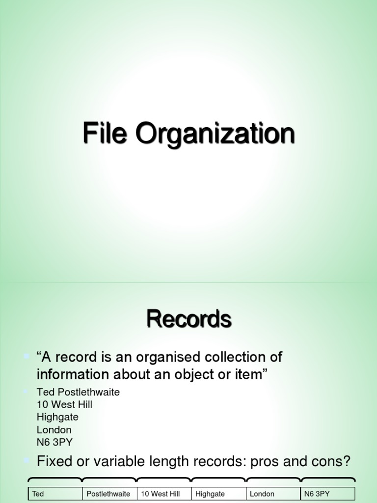 Chapter 5 - Types of Data | PDF | Computer File | Relational Database