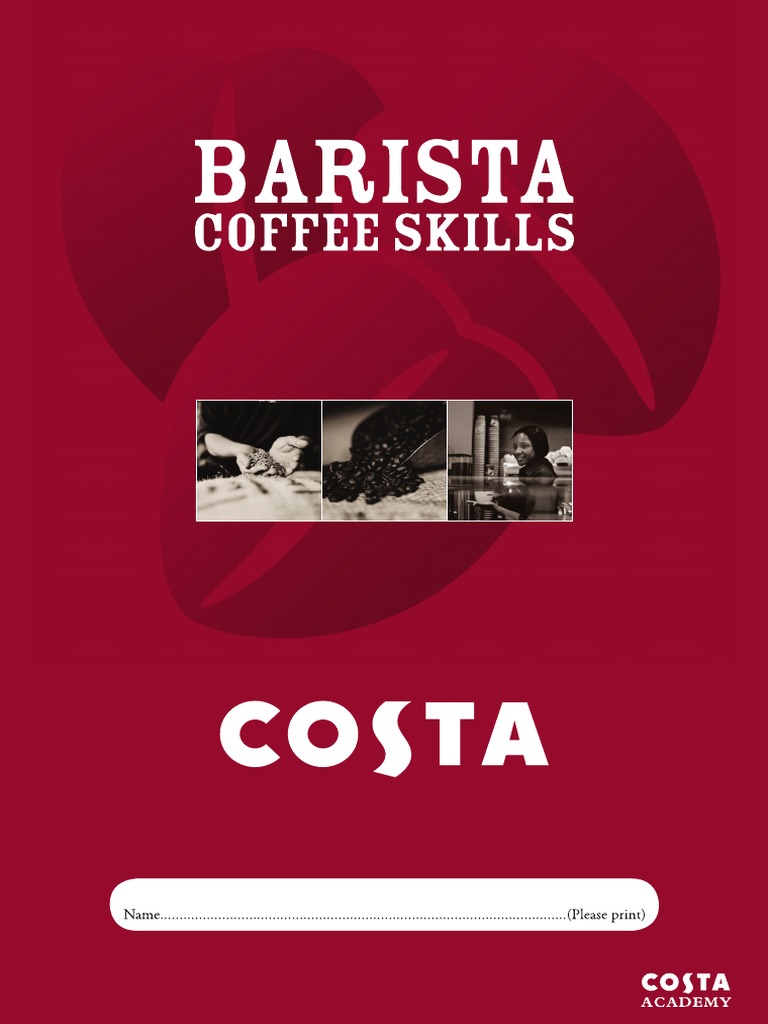 Costa Barista Training Manual PDF | PDF | Coffee | Caffeinated Drinks