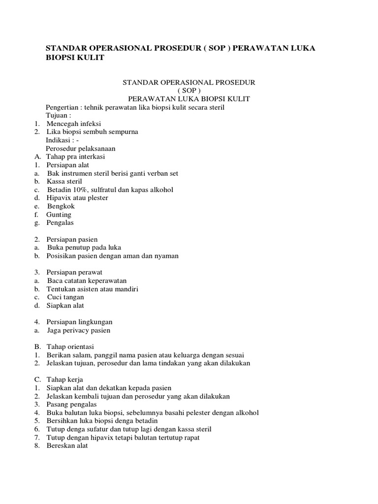 Biopsi Dan Kegunaannya | PDF