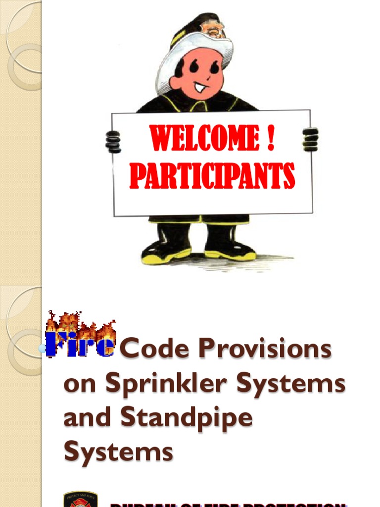 Fire Code Provisions for Sprinkler Systems | PDF | Fire Sprinkler System | Fire Safety