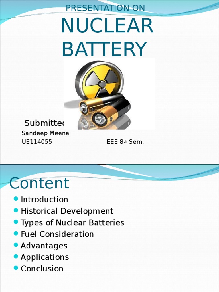 Nuclear Battery | Nuclear Physics | Electromagnetism