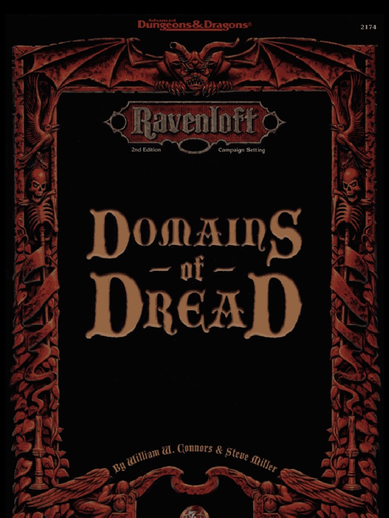 AD&D 2.0 Ravenloft - Campaign Setting, Domains of Dread | PDF | Magic ...