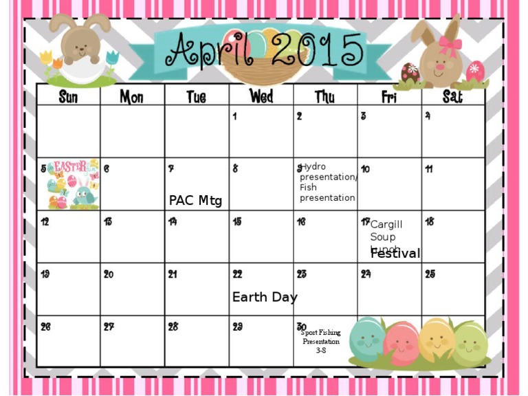 April Calendar | PDF