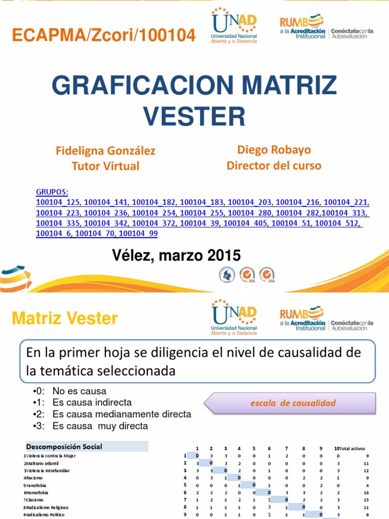 Graficacion de Matriz Vester Paso A Paso | PDF | Juegos y actividades