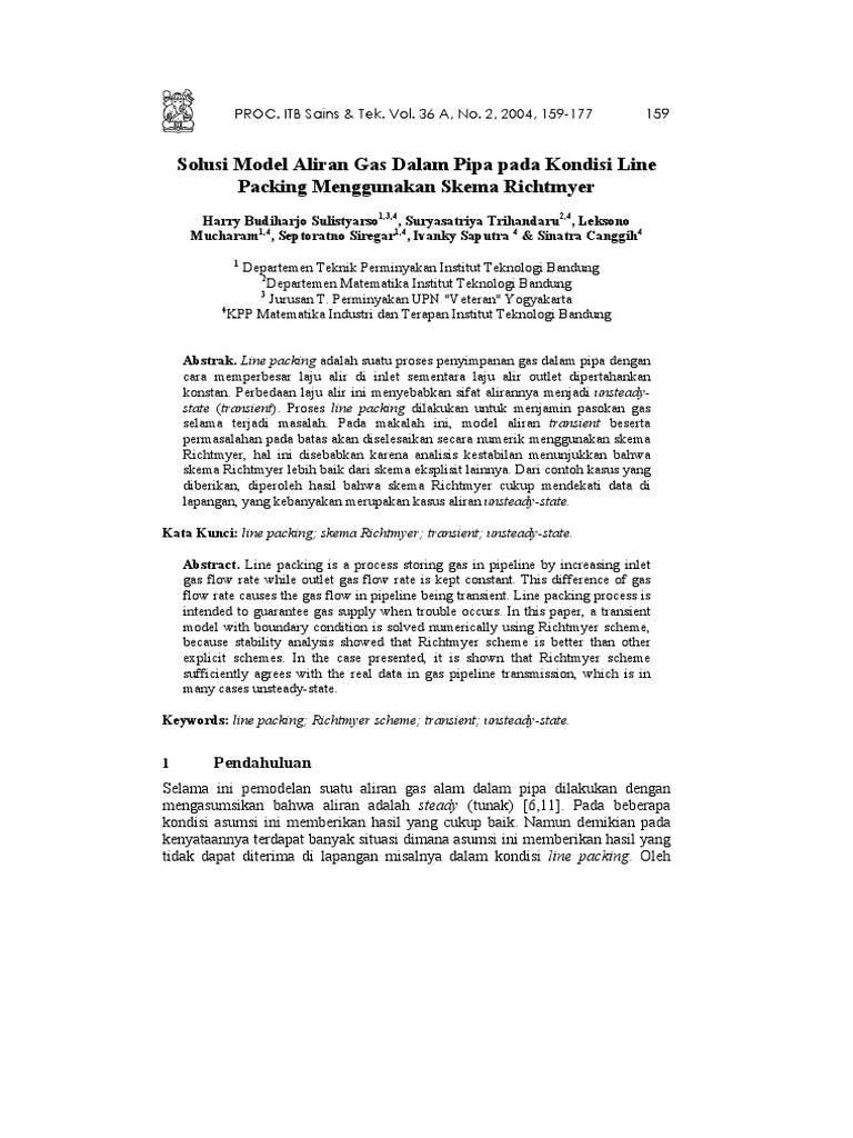 Aliran Gas Dalam Pipa | PDF