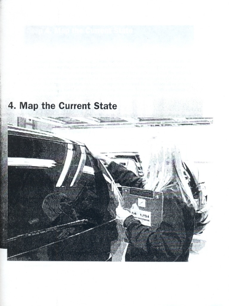 4 Map Current State | PDF | Lean Manufacturing | Information