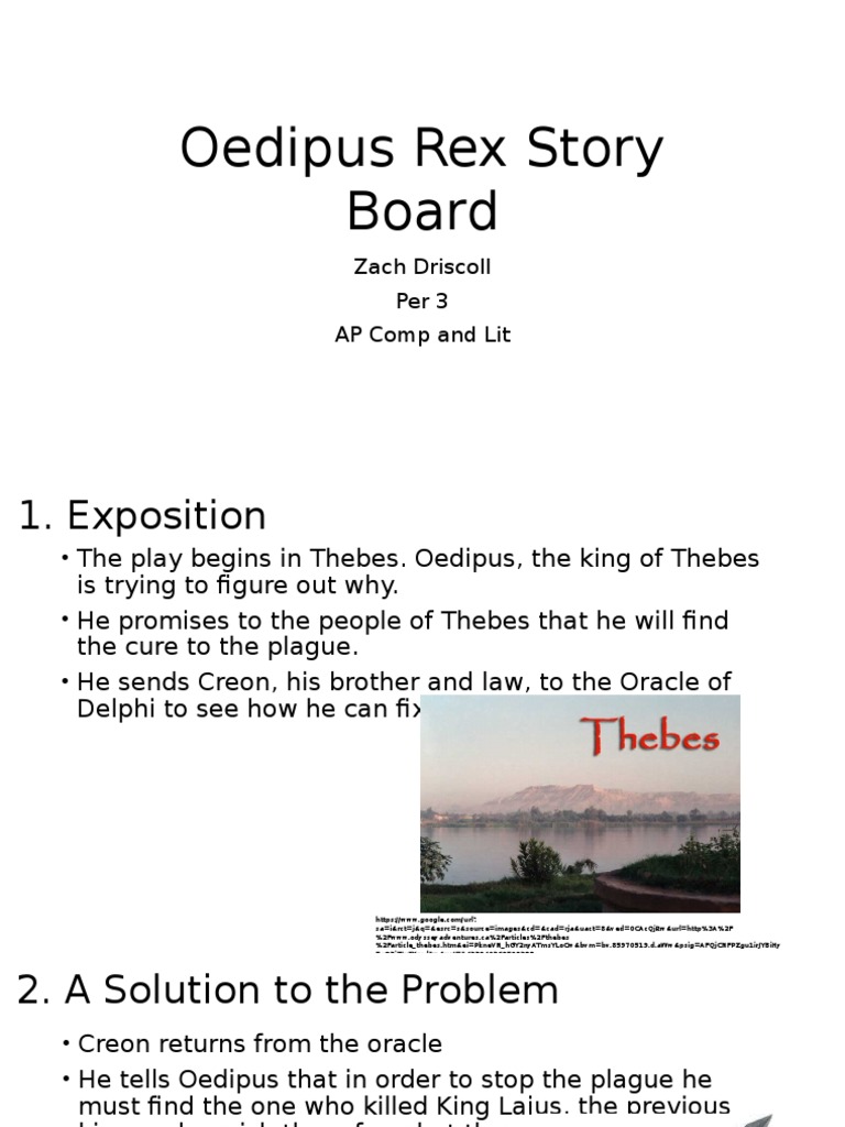 Oedipus Rex: A Tragic Journey | PDF | Mythology Of Central Greece ...