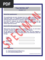 Client Satisfaction Questionnaire (CSQ-8) | PDF | Psychological ...