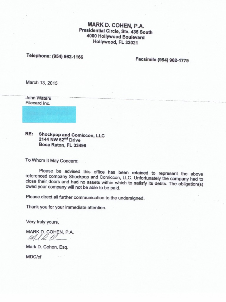 Shock Pop Letter | PDF