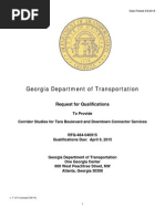 GDOT Design-Build Manual | PDF | National Environmental Policy Act