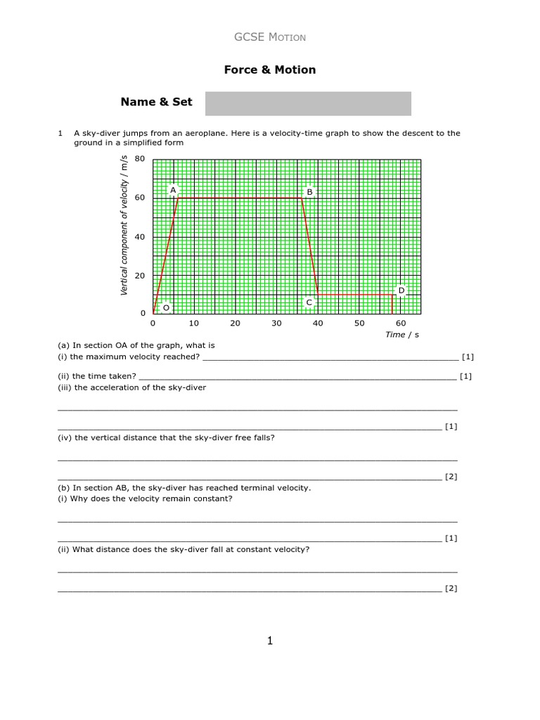 Forces IGCSE PHYSICS | PDF | Acceleration | Kinetic Energy