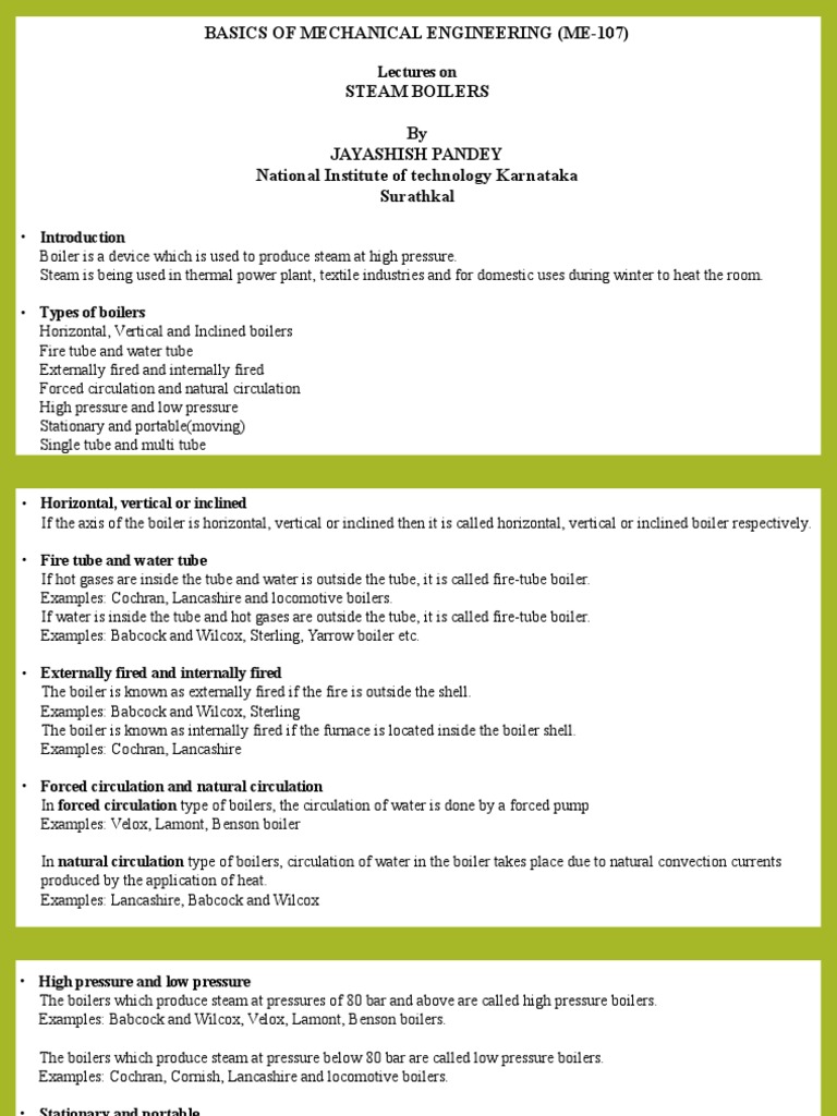 Basics of Steam Boilers | PDF | Boiler | Valve