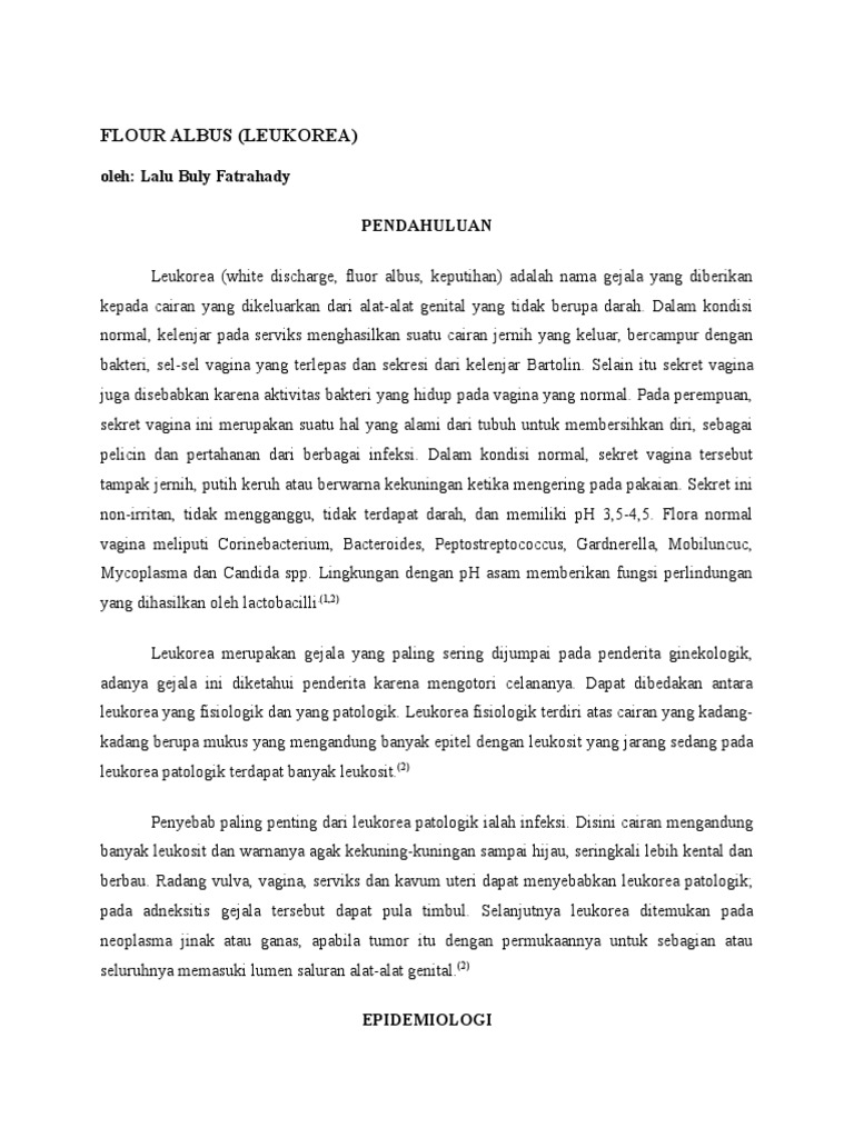 Flour Albus | PDF