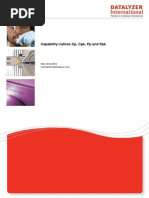 Cpk Index Calculation and Limitations | PDF | Normal Distribution | Outlier