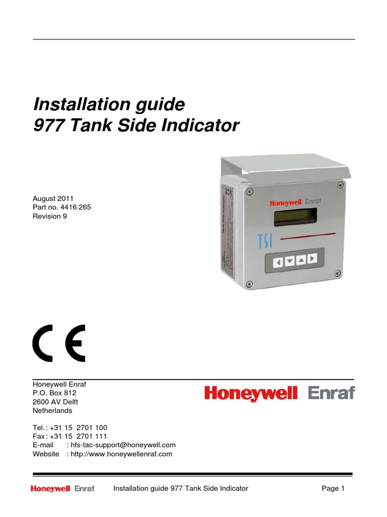 977 TSI - Installation Guide | PDF | Cable | Electrical Wiring