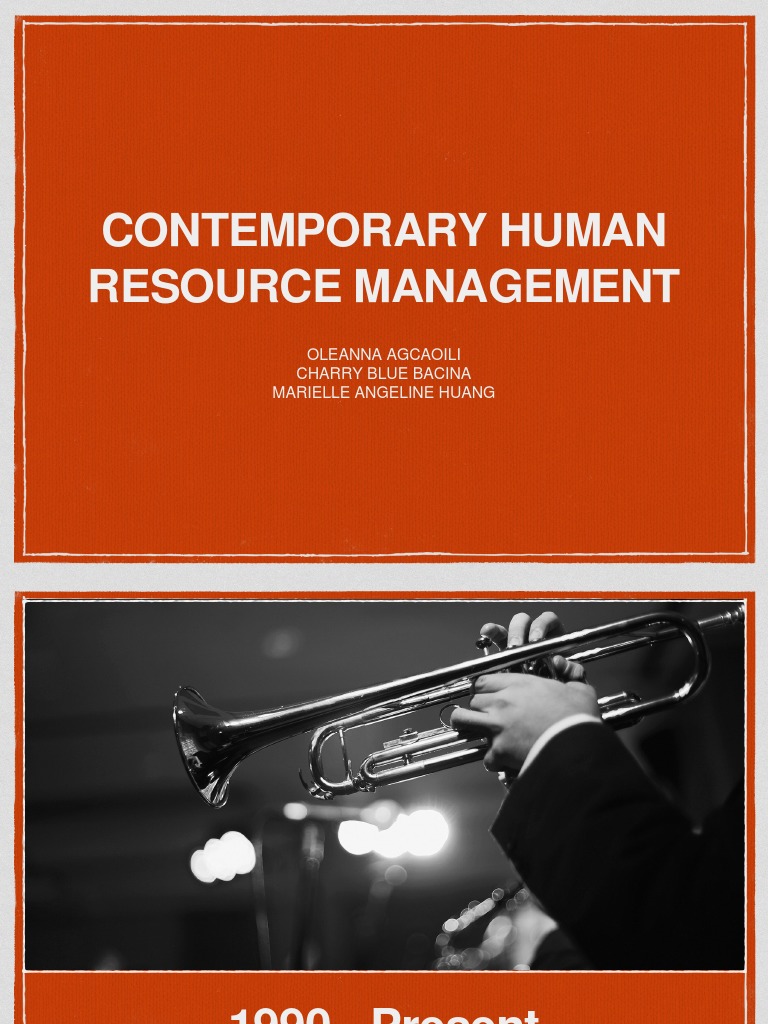 Contemporary HRM | PDF | Career & Growth | Art