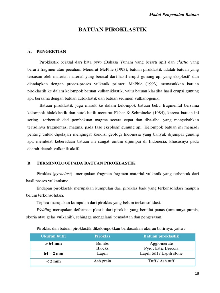 2.batuan Piroklastik | PDF