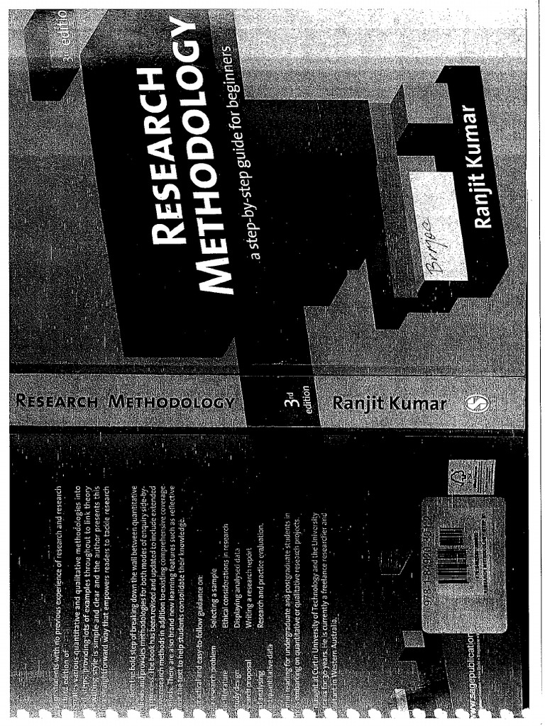 Ranjit Kumar Research Methodology | PDF