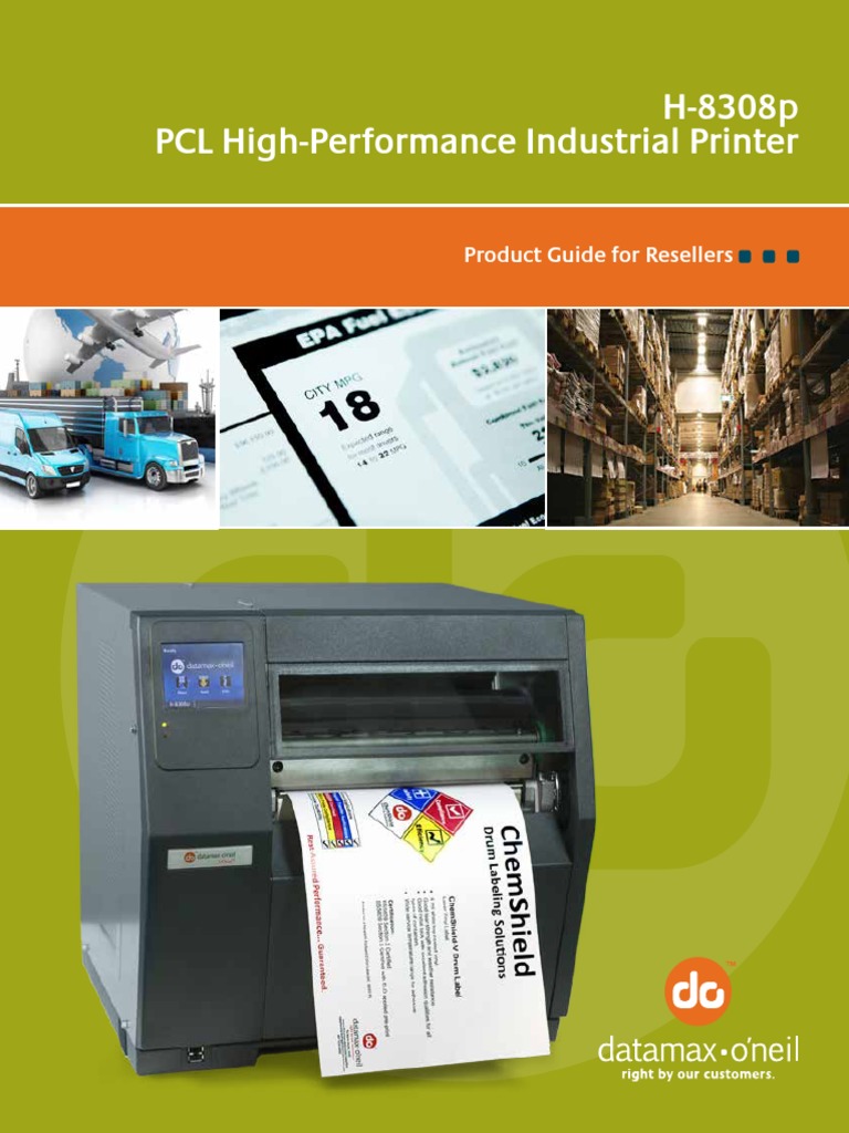 H-8308p PCL High-Performance Industrial Printer: Product Guide For ...