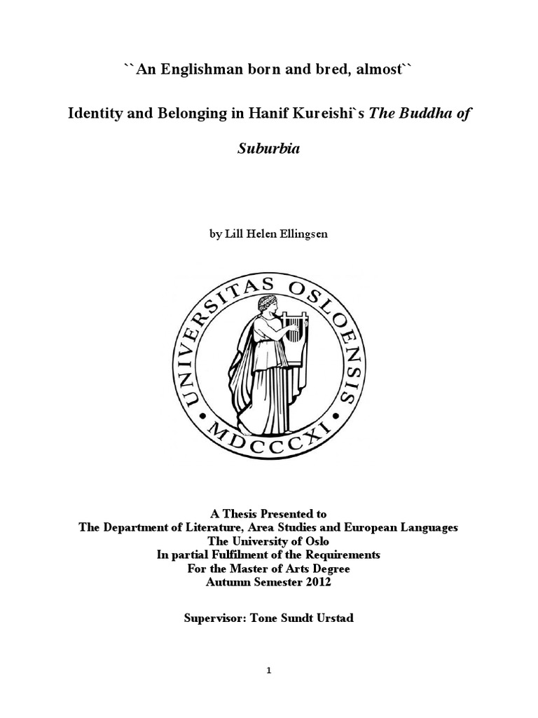 The Buddha of Suburbia | PDF | Postcolonialism | Identity (Social Science)