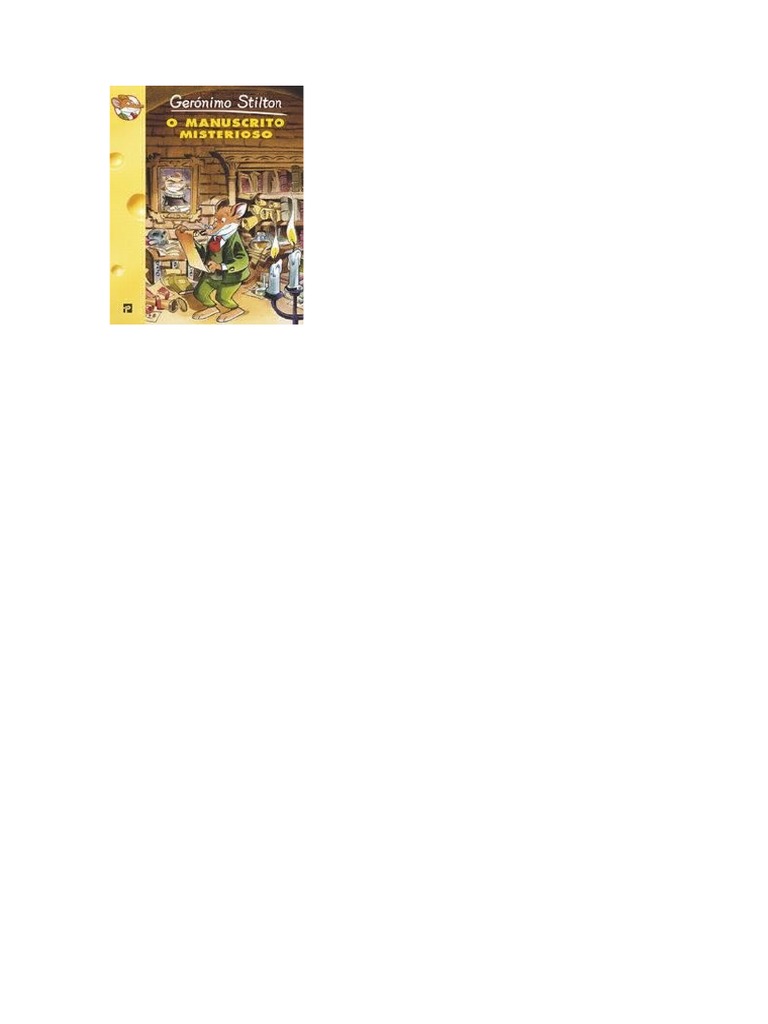 Geronimo Stilton: O Rato Escritor | PDF