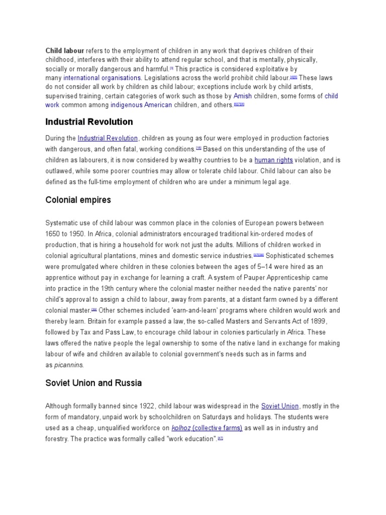 Child Labour | Child Labour | Labor