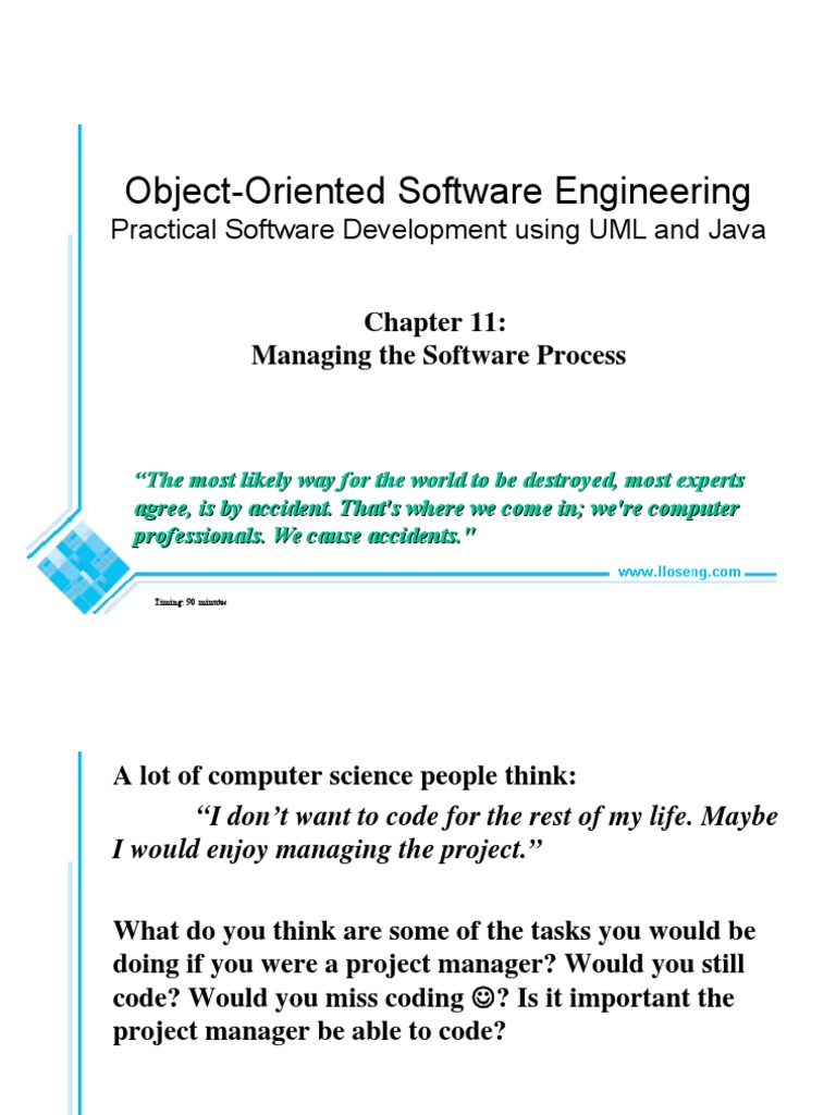 Object-Oriented Software Engineering | PDF | Agile Software Development | Software Development ...
