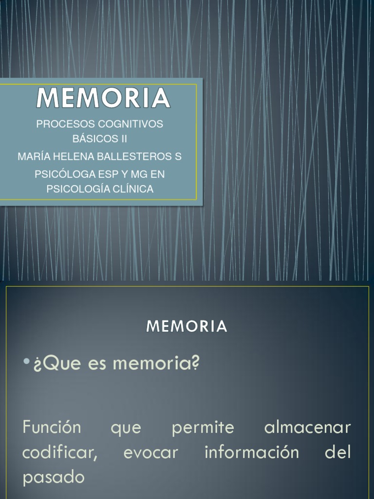 MEMORIA luria.pdf | Memoria | Cerebro