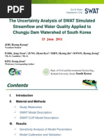 SWAT-CUP User Manual for Calibration | PDF | Uncertainty | Conceptual Model