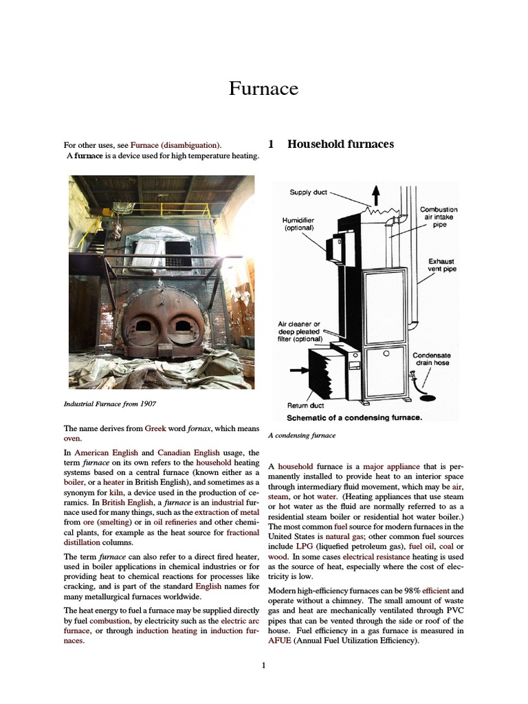 Furnace.pdf | Furnace | Mechanical Engineering