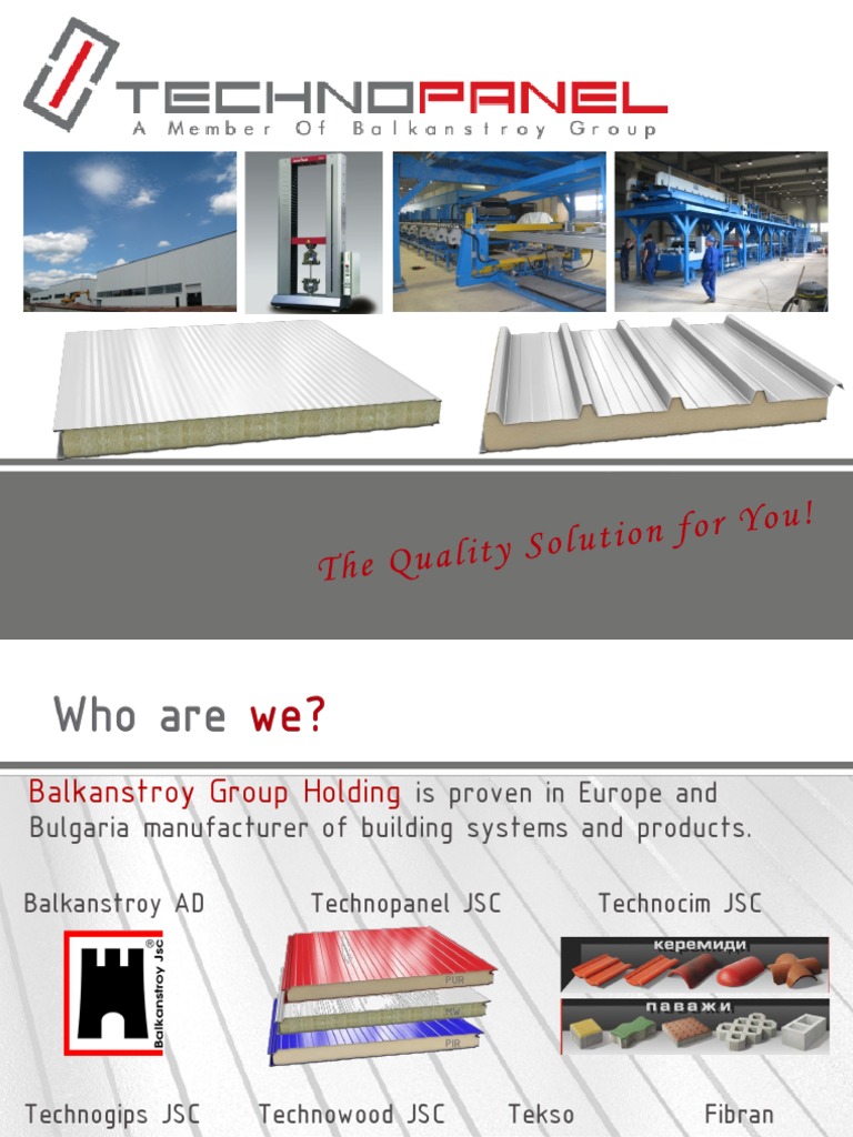 Technopanel en 20141023 | PDF | Manmade Materials | Building Engineering