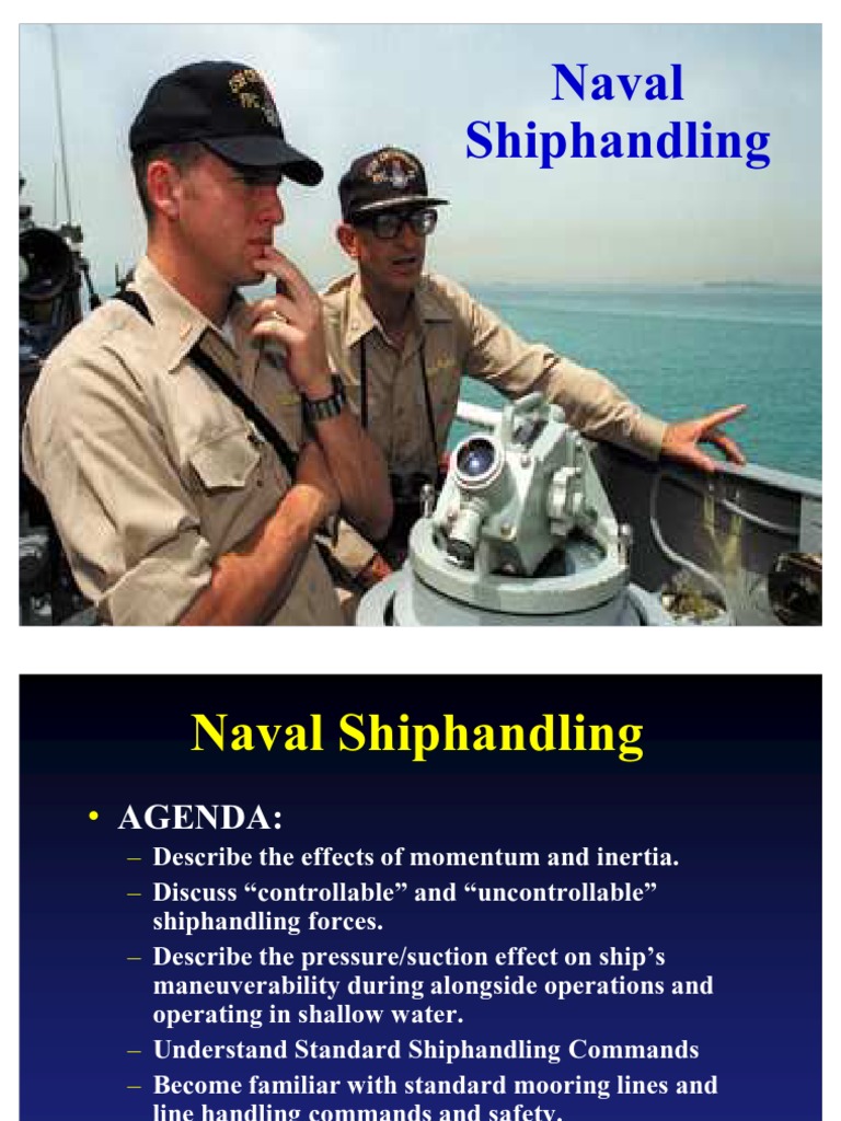 Shiphandling | PDF