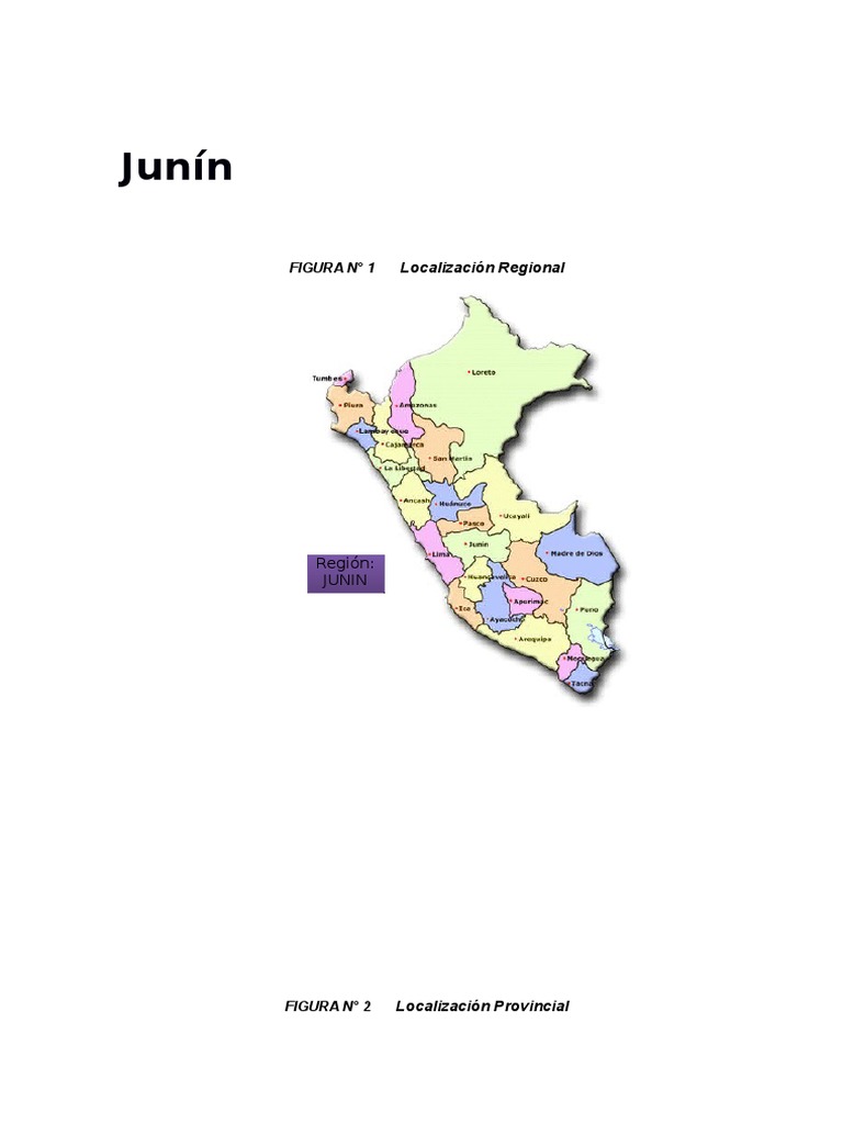 Mapas Junin | PDF