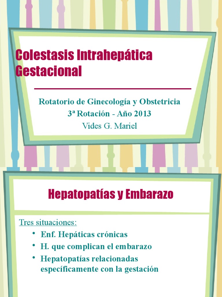 Colestasis Intrahepática Gestacional: Guía Completa | PDF | El embarazo ...