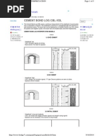 Cement Bond Log Interpretation Guide | PDF | Amplitude | Waves