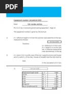 Equipment Numeral Calculator For A Ship | PDF | Shipping | Shipbuilding