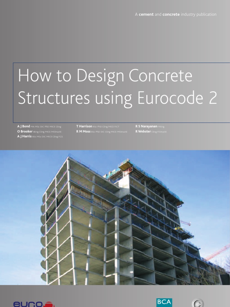 How To Design Concrete Structures Using Eurocode 2 | PDF | Geotechnical ...