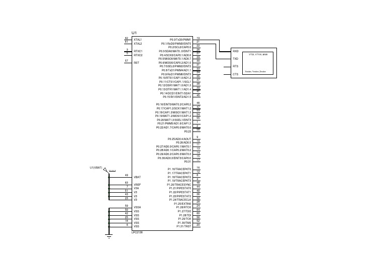 LPC2138 Pin Configuration Guide | PDF | Science & Mathematics | Computers