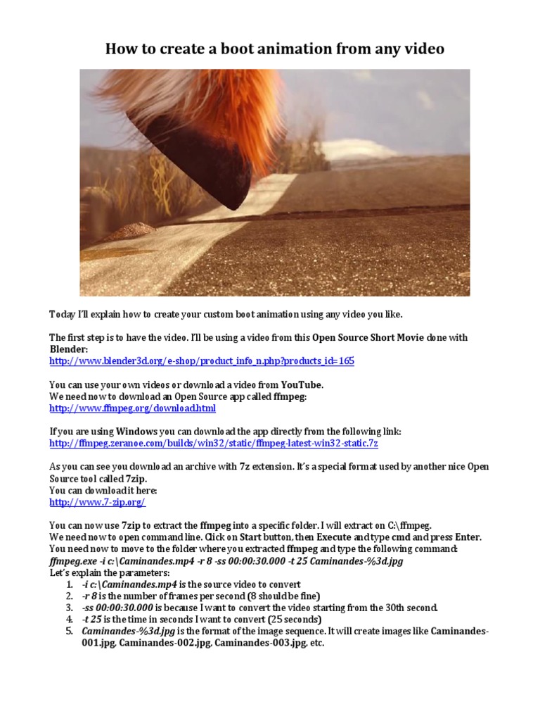 Custom Boot Animation | Download Free PDF | Zip (File Format) | Software