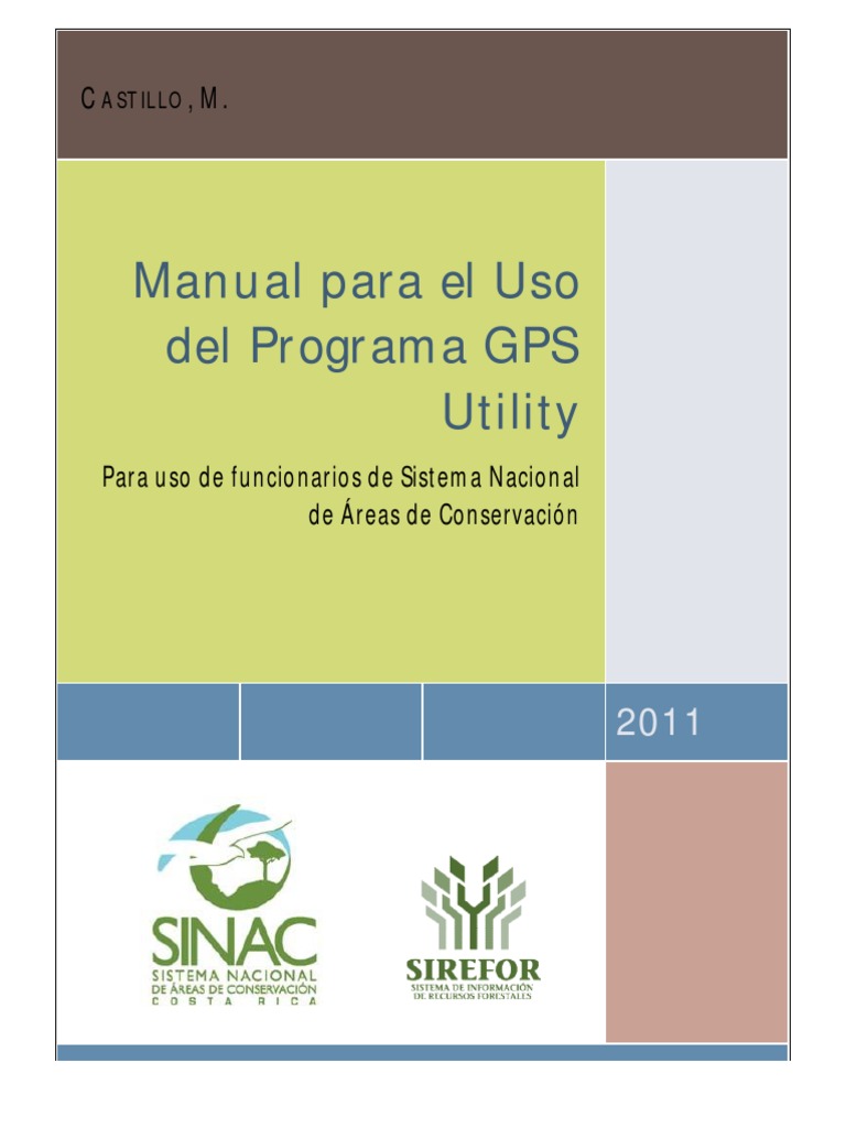 Manual para La Instalacin y Uso Del Programa GPS Utility | Descargar gratis PDF | Programa de ...
