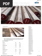 Equivalent Grade Chart | PDF | Steel | Materials
